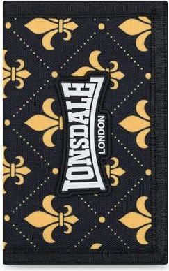 Lonsdale Roughlee, Portefeuille Mixte, Noir/Jaune, Taille Unique