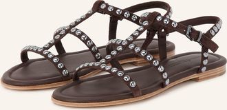 Kennel & Schmenger Sandalen Carly Mit Nieten braun