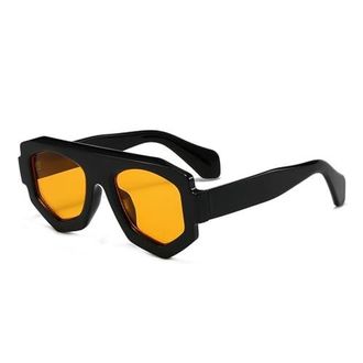 Generic Lunettes De Soleil D&eacute;coratives For Hommes, Vacances, Voyage, Sport, Ext&eacute;rieur(Orange)