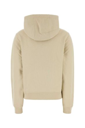 Burberry Cropped Cotton Sweatshirt - Beige