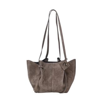 D.A.T.E. Nina Velour - - Bags - Damen - Grau - ONE SIZE