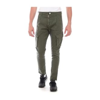 Daniele Alessandrini Slim-fit Hose - - Trousers - Herren - Gr&uuml;n - W36