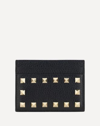 Valentino Garavani Rockstud Card Holder Female UNI