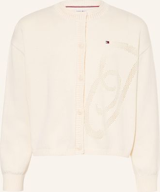 Tommy Hilfiger Strickjacke weiss