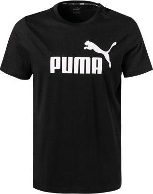 Puma Herren T-Shirt schwarz Baumwolle
