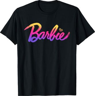 BARBIE Logo mit Farbverlauf, rosa T-Shirt