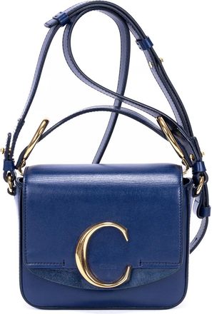 Chlo&eacute; Crossbody Bags - C Mini Mini - Gr. unisize - in Blau - f&uuml;r Damen