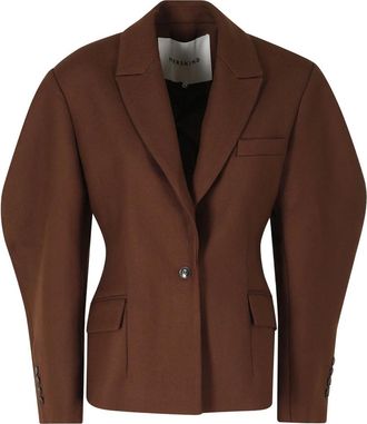 Birgitte Herskind Alex Fitted Blazer - Femme - Vestes - Brun - Taille: 36 FR