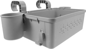 BESPORTBLE Aufbewahrungskorb F&uuml;r Outdoor-poolzubeh&ouml;r H&auml;ngekorb Am Poolrand Aufbewahrungsbeh&auml;lter Aus Kunststoff F&uuml;r Handt&uuml;cher Und Schwimmzubeh&ouml;r