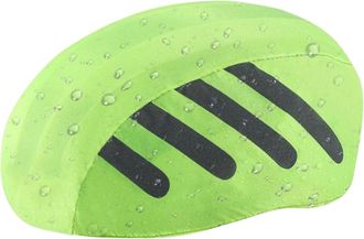 Generic Riding Helmet Cover - Water Resistant Bike Headwear Protector, Visibility Improved Rainproof Wind Shield Featuring Reflective Detail, Comfortable Cycl
