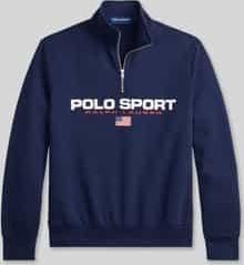 Polo Ralph Lauren Relaxed Fit Troyer aus Baumwoll-Mix