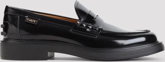 Tod's Mocassin en cuir bross&eacute;