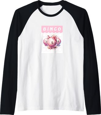 Generic Niedliche M&auml;dchen Damen Rosa Kokette Schleife Bingo Geschenke Casino Geschenke Raglan