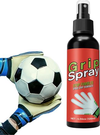 Generic Kleber für Torwarthandschuhe - 120 ml, langlebiger Griffverstärker, wiederverwendbares Stockspray, Leistungsformel mit verlängertem Halt | für Fußball