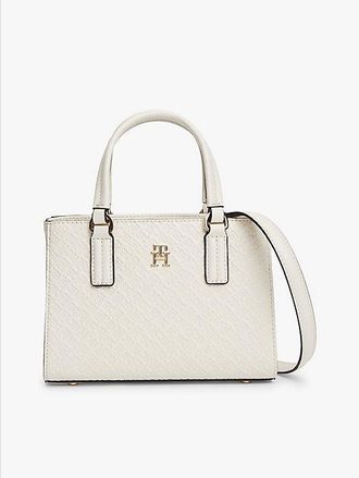 Tommy Hilfiger Cabas bandouli&egrave;re &agrave; monogramme TH