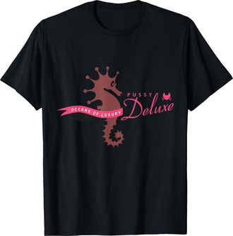 Pussy Deluxe Oceans of Luxury Seahorse T-Shirt