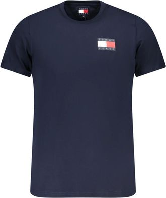 Tommy Hilfiger Homme, Tops, Bleu, Taille: XS T-shirt &agrave; manches courtes