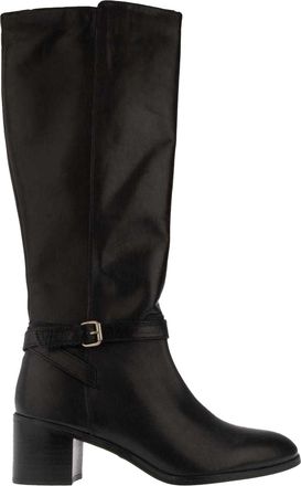 Dune London Trusti Casual Kniehohe Stiefel f&uuml;r Damen, Leder (Schwarz)