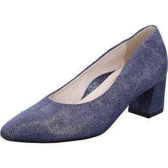 Ara Damen London Pumps, BLAU, 38.5 EU Schmal