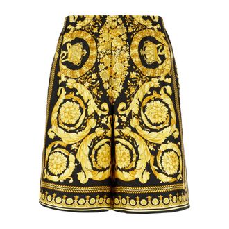 Versace Shorts Bermuda &eacute;l&eacute;gants pour Hommes - Homme - Shorts - Jaune - Taille: 4XL