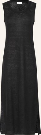 Darling Harbour Darling Harbour Strickkleid Aus Leinen schwarz