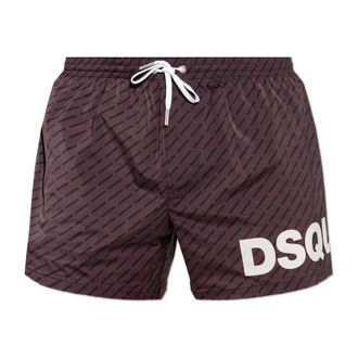 Dsquared2 Homme, Maillots de bain, Rouge, Taille: S Swimwear