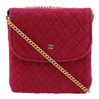 Chanel Pre-owned Coton sacs-ports-paule - Femme - Pre-owned - Rose - Taille: ONE Size