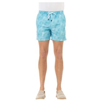 Barba Schnelltrocknende Clear Blue Kleidung mit R&uuml;ckentasche - - Swimwear - Herren - Blau - L