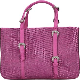Gedebe Gedebe, Femme, Sacs, Rose, Taille: ONE Size Sac en satin et strass