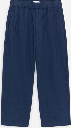 Arket Pull-on-Hose Aus Leinenmischung -Blau