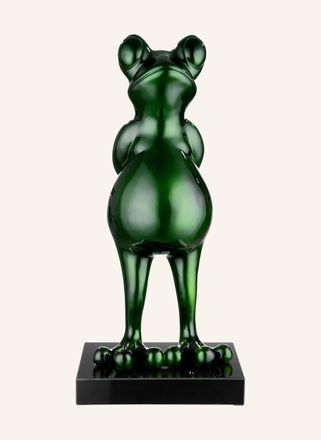 Gilde Skulptur Frog gruen
