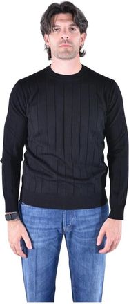 KANGRA Pull Col Rond - Homme - Pulls - Noir - Taille: 2XL