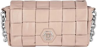Philipp Plein Femme, Sacs, Beige, Taille: ONE Size Shoulder Bag Hexagon