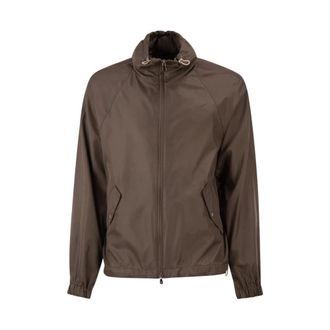 Brunello Cucinelli Leichte Jacke - - Jackets - Herren - Braun - XL