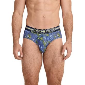 Jockey Slip de sport en microfibre avec poche de stabilit&eacute; pour homme, Moussant, Medium