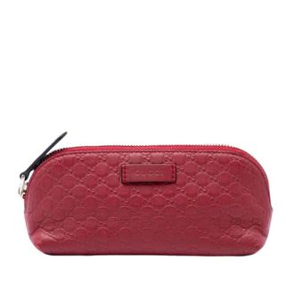 Gucci Pre-owned Vintage Pouch - Femme - Pre-owned - Rouge - Taille: ONE Size