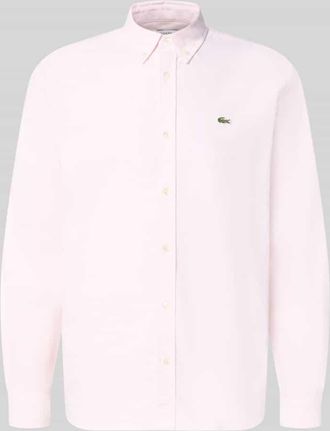 Lacoste Regular Fit Freizeithemd aus reiner Baumwolle