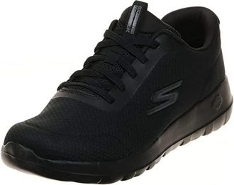 Skechers Homme Go Walk Max Midshore Basket, Black Textile/Synthetic, 49 EU
