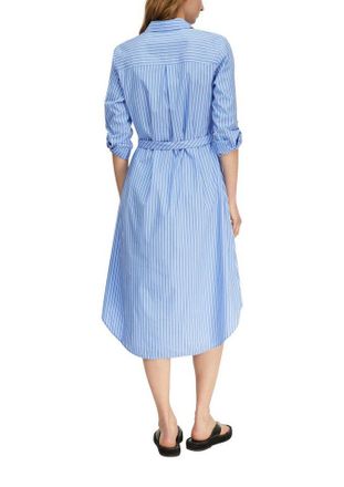 Comma Maxikleid Hemdblusenkleid - Relaxed Fit