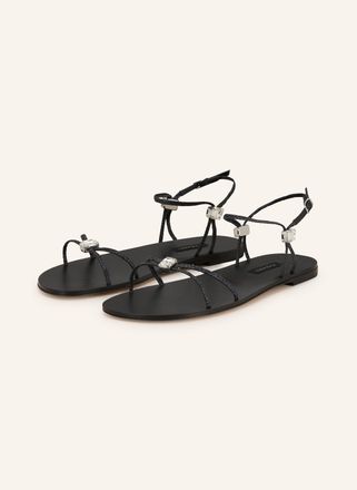 Casadei Casadei Sandalen Valentina Mit Schmucksteinen schwarz