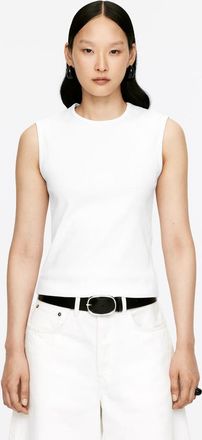 Arket Geripptes Tanktop -Weiß