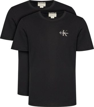 Calvin Klein Jeans T-Shirt-Set LV04RF279G Schwarz Regular Fit