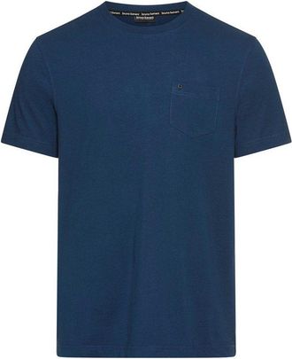 Bruno Banani T-Shirt Gewaschene Optik mit Brusttasche