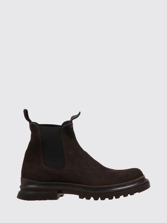 Alberto Bottines Chelsea en daim avec semelle crant&eacute;e