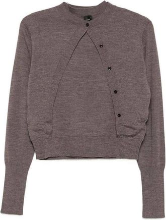 Pinko Pull Col Rond - Beige