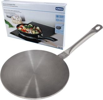 XAVAX Induktionsadapterplatte, 23,5 cm (Adapter f&uuml;r Induktionskochfelder, z.B. f&uuml;r T&ouml;pfe, Br&auml;ter, Espressokocher) Universal Induktionsadapter, Induktion Ada