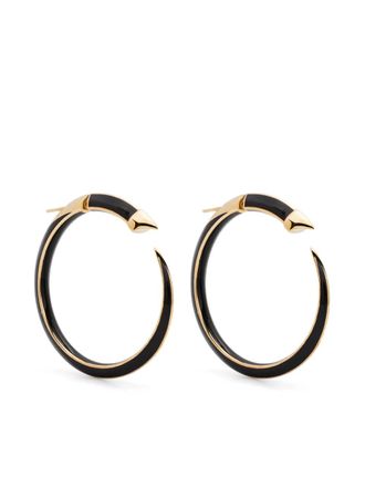 Shaun Leane large Sabre Solis hoop earrings - Gold