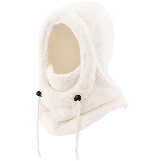 Dreshow Cagoule Polaire Femme Homme Cagoule Balaclava Thermique dHiver Unisexe Thermique Respirant Multifonction Masque de Ski Coupe-Vent Couvre-Visage pour T