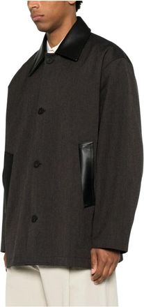 STUDIO NICHOLSON Homme, Vestes, Brun, Taille: L Meter Jacket