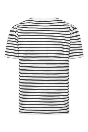 Joop T-Shirt Teele geringelt, gerippter Rundhals